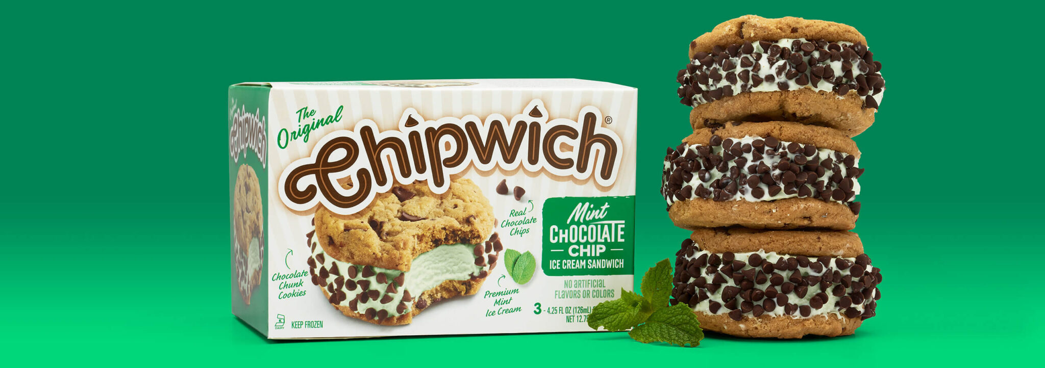 Chipwich | Mint Chocolate Chip